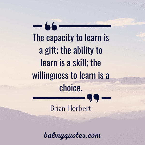 40+ Inspirational Quotes On Learning (Igniting the Love for Learning)